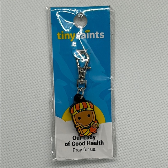Accessories | Tiny Saints Our Lady Of Good Health Keychain | Poshmark
